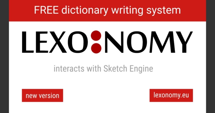 New Lexonomy with a new guide! | Sketch Engine